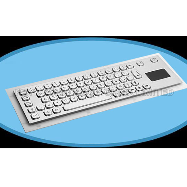 Teclado Metálico con Touch Pad - Wassermatic